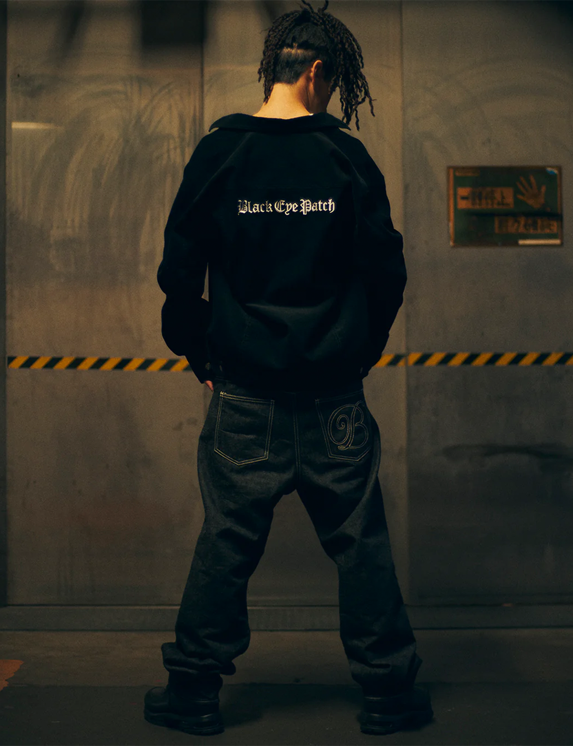 BlackEyePatch - OE LOGO TRUCKER JACKET – The Contemporary Fix Kyoto