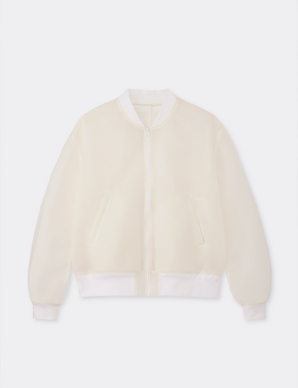 SOFTHYPHEN - SHEER BOMBER BLOUSON – The Contemporary Fix Kyoto